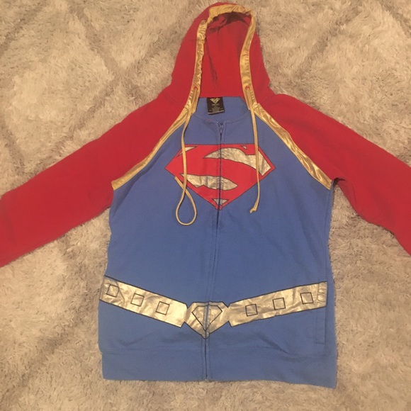 DC Comics | Shirts & Tops | Superman Hoodie | Poshmark